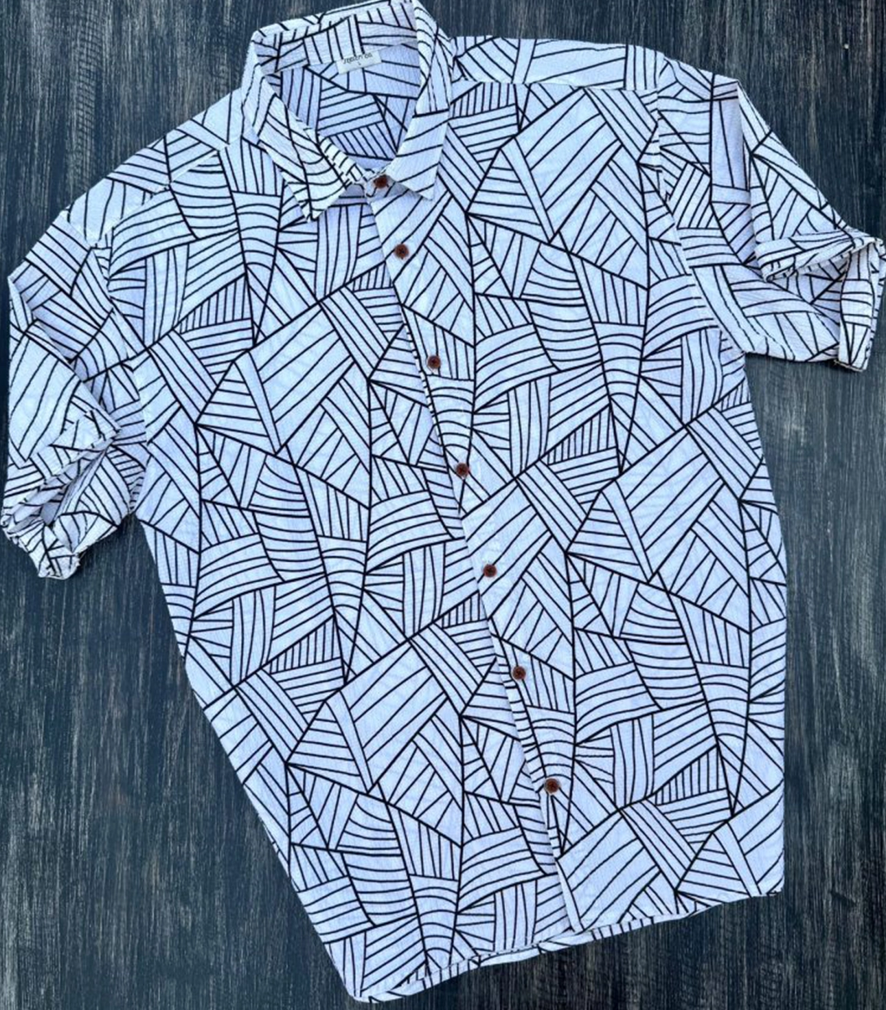 Black Swirl Shirt - Sketch Co - Women's Clothing